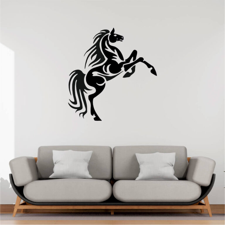 Sticker perete siluetă – Cal • WallSign